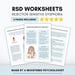 RSD Worksheet Bundle: Rejection Sensitive Dysphoria, Therapist Resource ...