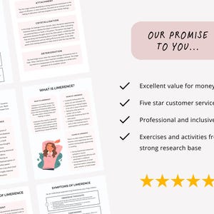 Limerence Therapy Handout: Love & Relationships Worksheets (PDF) - Etsy