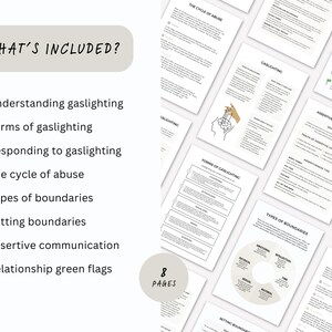 Understanding Gaslighting: Therapy Education Resource (PDF Digital ...