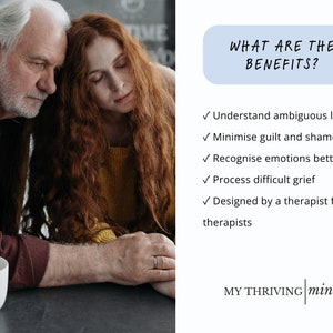 Grief and Loss Worksheets Bundle for Understanding and Managing ...