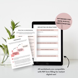 Reacting Vs Responding Worksheets, Interpersonal Communication Skills ...