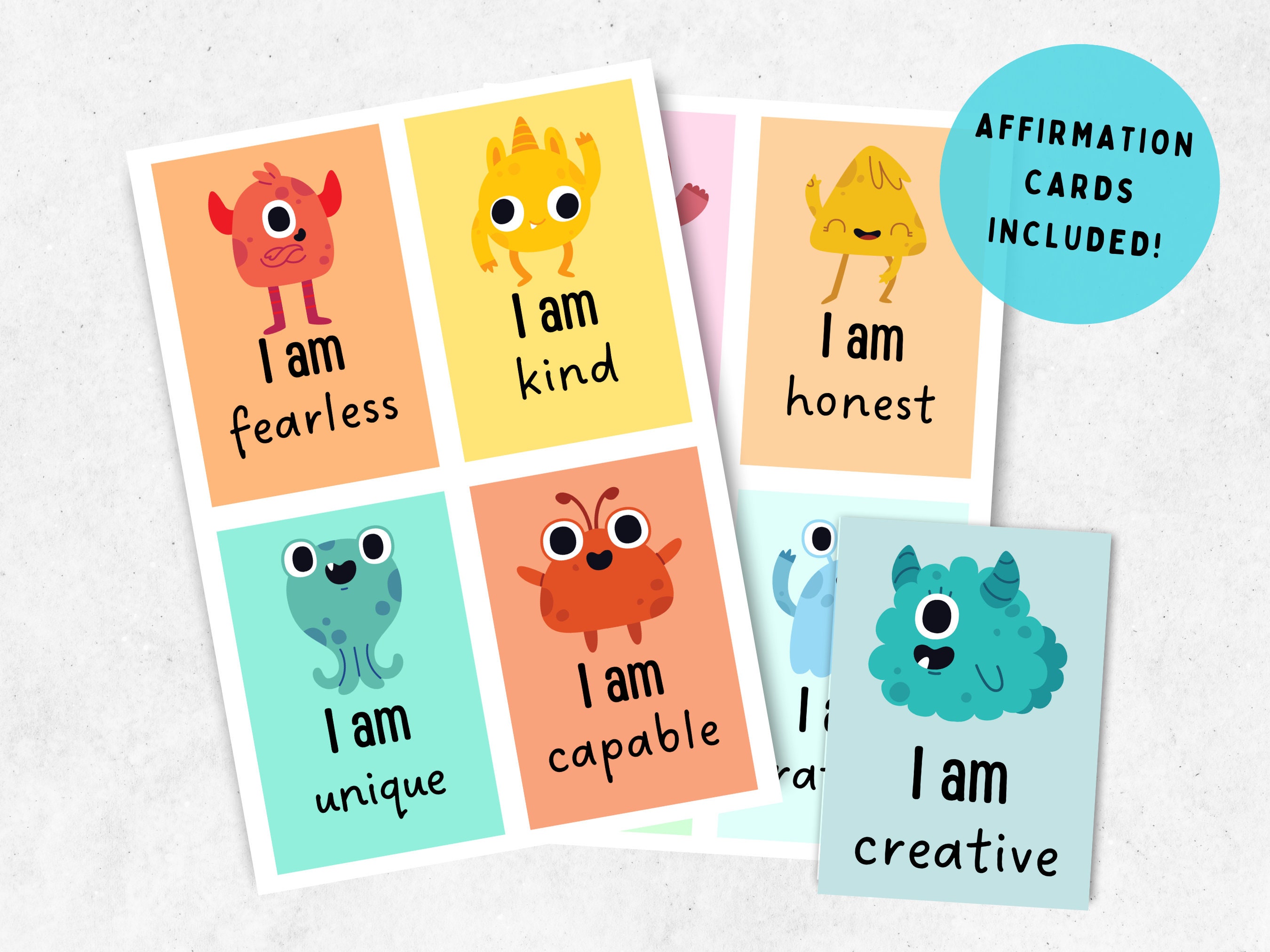 Feelings Worksheets for Kids Feelings Chart Poster Bundle - Etsy