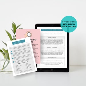 Mindfulness Worksheets Mega Bundle for Adults and Teens Mindfulness ...