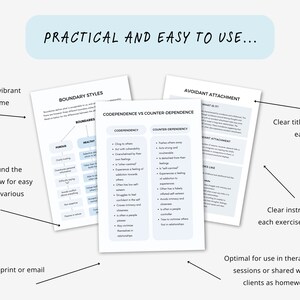 Counter Dependency Worksheets Bundle for Addressing Counter-dependency ...