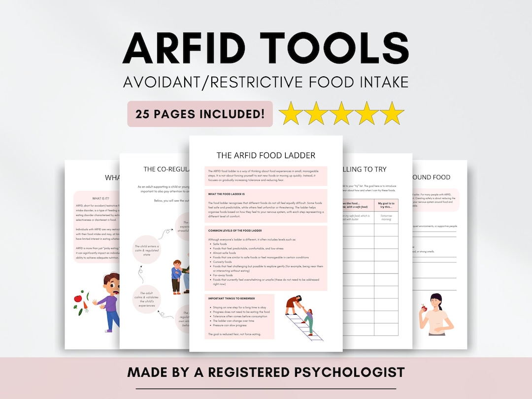ARFID Awareness Therapy Tools for Managing Avoidant Restrictive Food ...