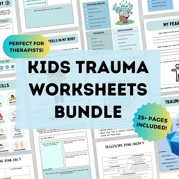 Trauma Workbook - Etsy