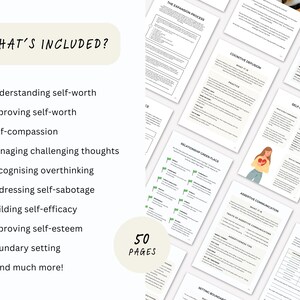 Self-worth Workbook for Building Self-confidence and Self-esteem ...
