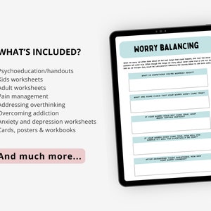 CBT Mega Bundle Lifetime Shop Access for Therapist or Counselor, CBT ...