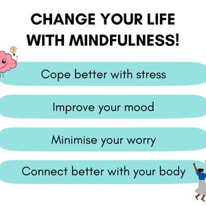 Mindfulness Worksheets Mega Bundle for Adults and Teens | Mindfulness ...