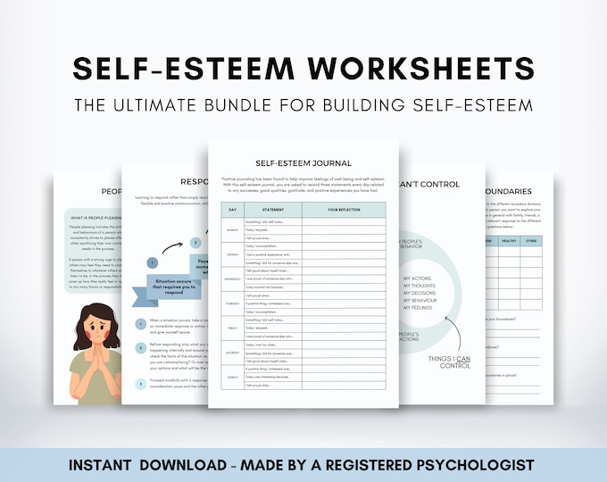 Printable Authenticity & Self-discovery Worksheets Personal ... Printable Authenticity & Self-discovery Worksheets Personal ...