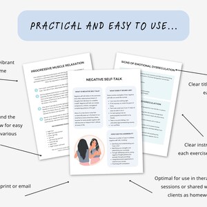 Emotional Regulation Worksheets: Dysregulation, Grounding Exercises ...