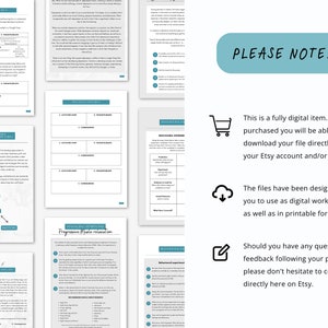 CBT Worksheets & Coping Cards Affirmation Bundle, Exposure Therapy for ...