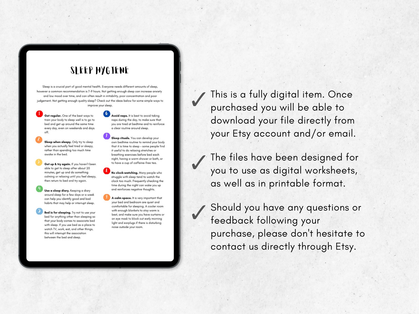 CBT Worksheets for ADHD Brain Bundle, Executive Functioning for Adults ...