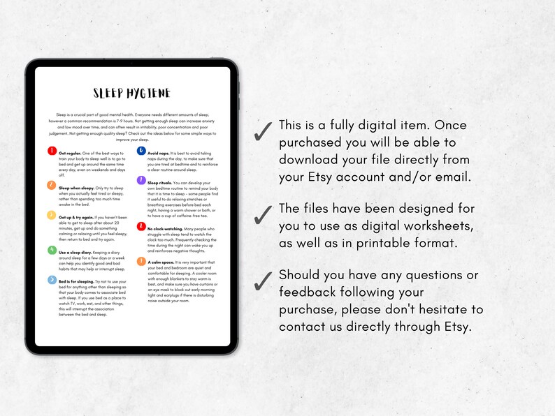 CBT Worksheets for ADHD Brain Bundle, Executive Functioning for Adults ...