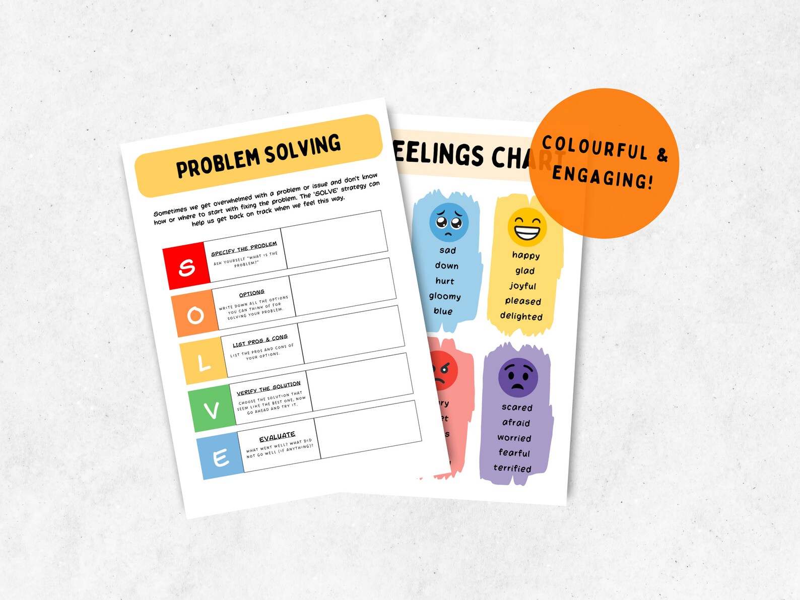 CBT Worksheets for Kids Bundle CBT Worksheets Anxiety Bundle CBT ...