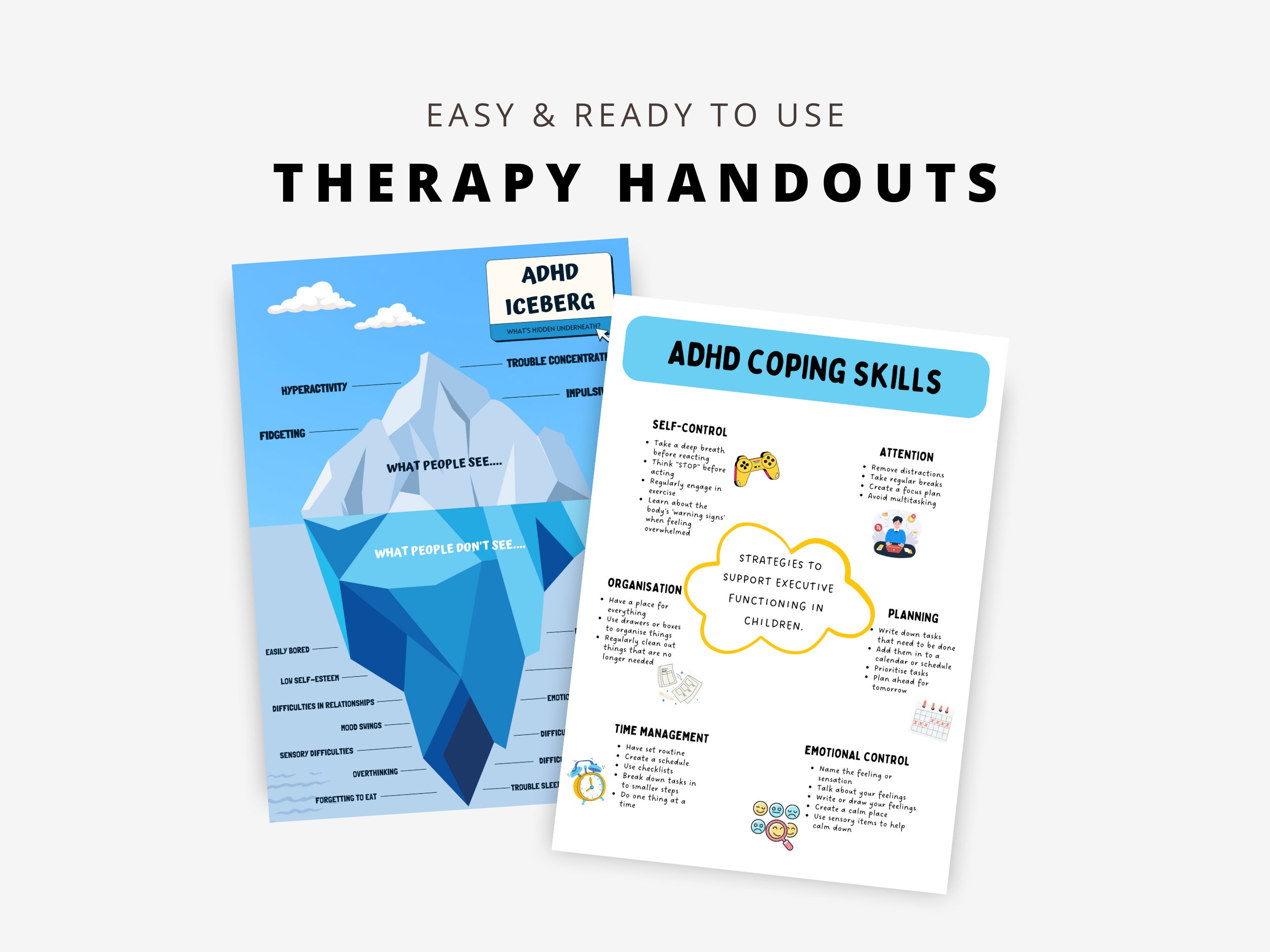 ADHD Superpower Cards for Kids: Emotional Regulation (digital Download ...
