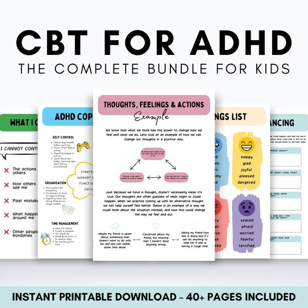 Adhd Planner Printable - Etsy