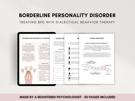 Worksheets For Borderline Personality Borderline Personality Disorder