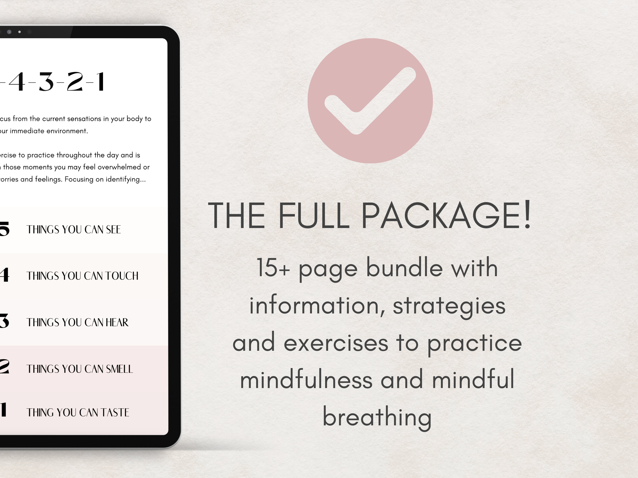 Mindfulness Worksheets Mega Bundle Mindfulness Workbook Planner Mindful ...