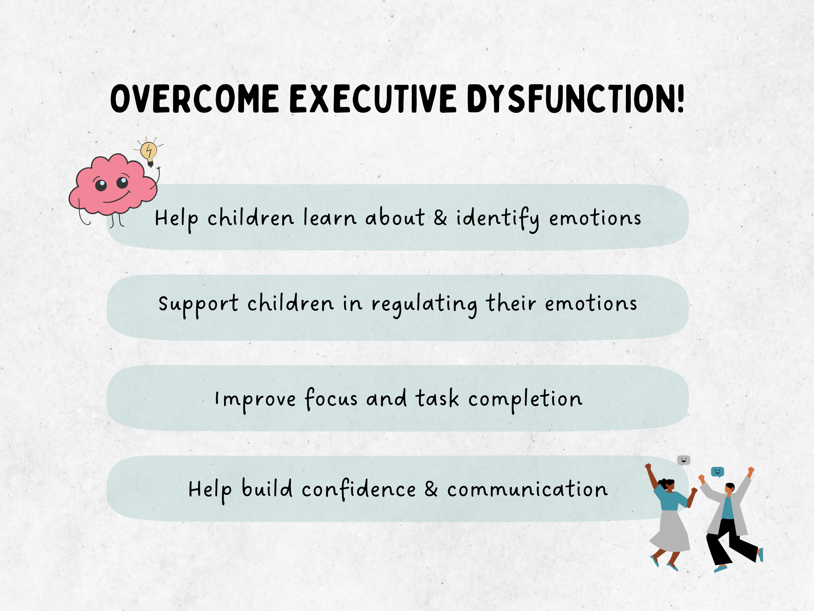 Kids Mental Health Worksheets Executive Function Skills Executive ...