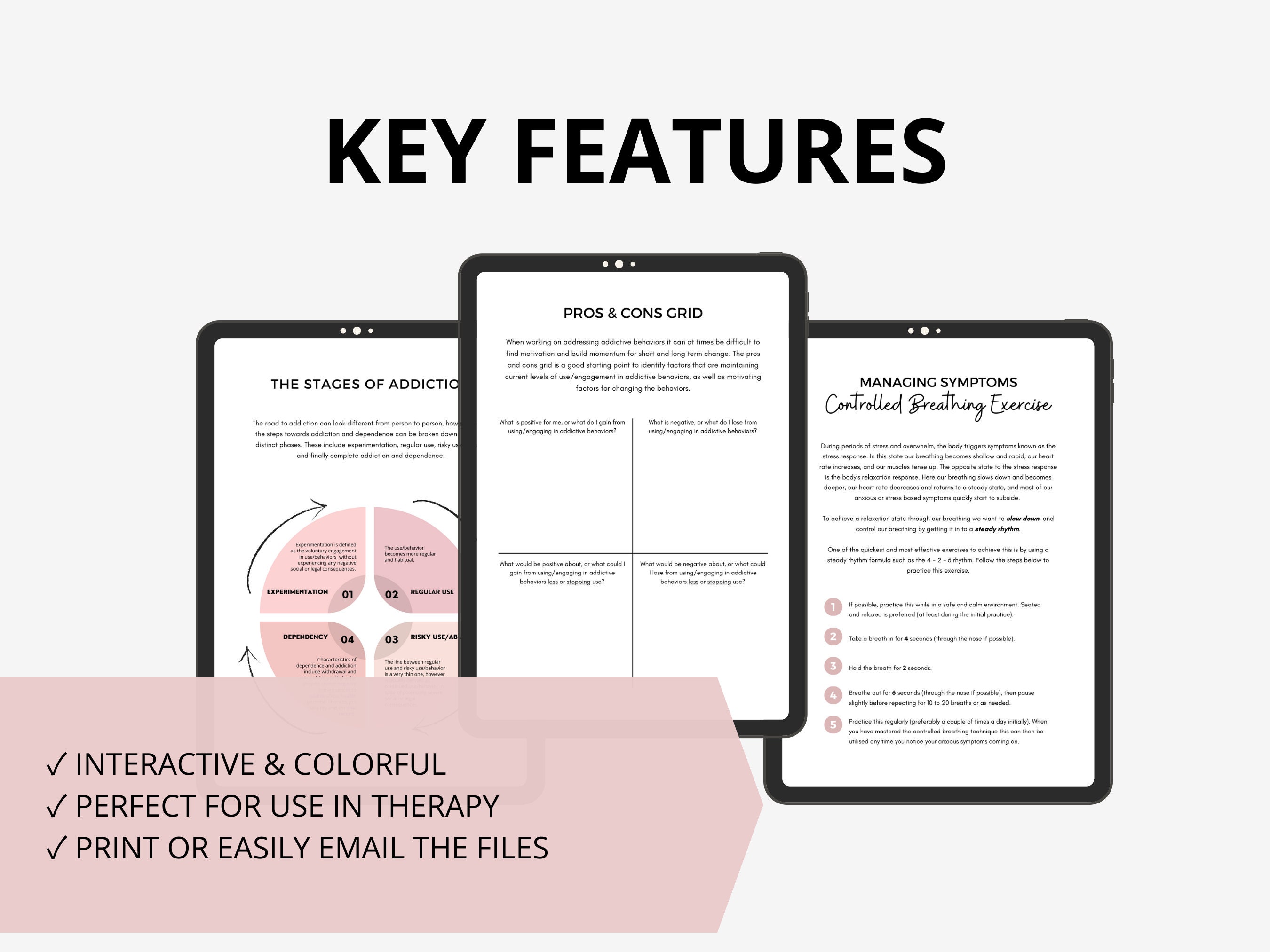 CBT Mega Bundle Lifetime Shop Access for Therapist or Counselor, CBT ...