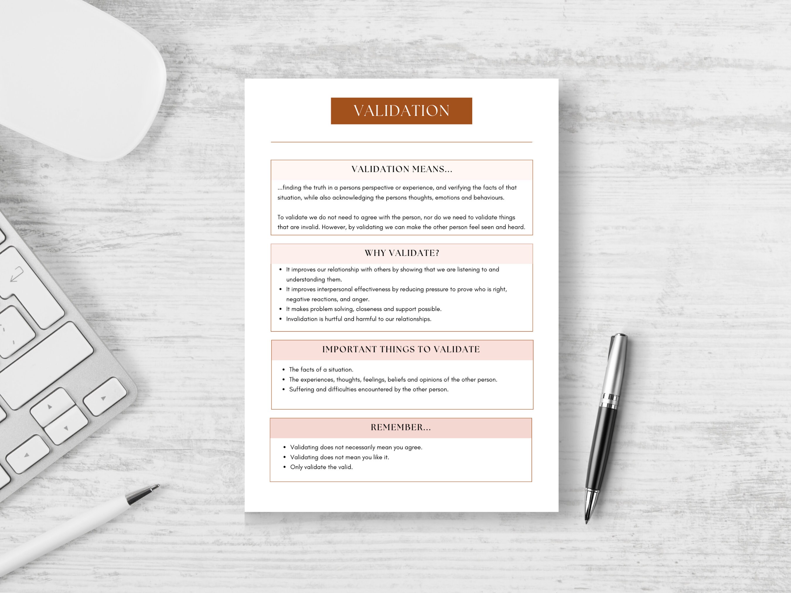 Dialectical Worksheets Therapist Resource, Core DBT Skills Therapy ...