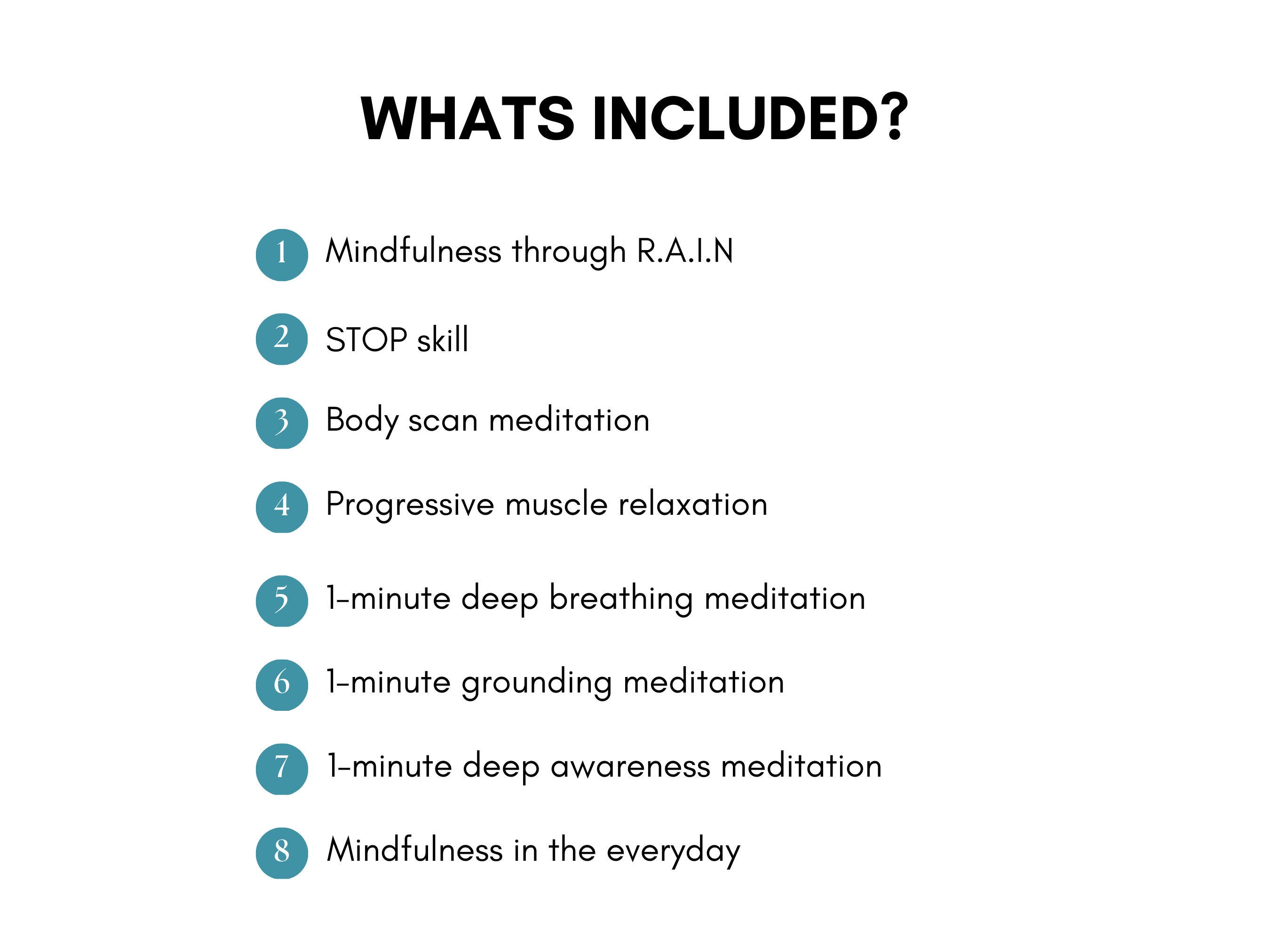 Practical Mindfulness Worksheets Bundle Mindfulness Worksheets for ...