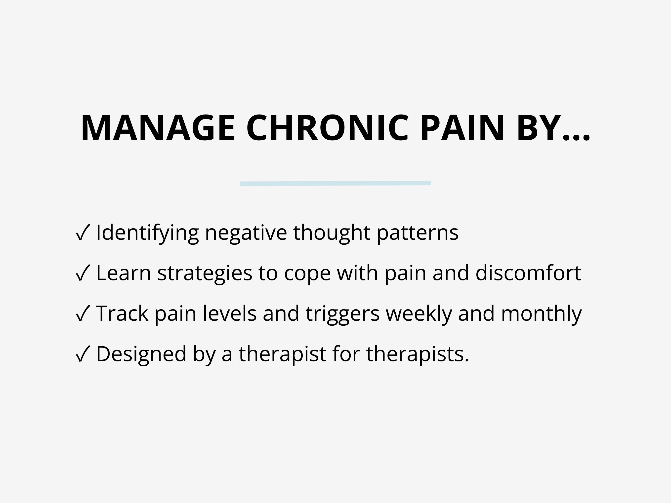 Chronic Pain Therapy Bundle for Therapist or Counselor Assisting ...