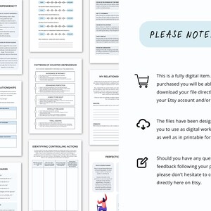 Counter Dependency Worksheets Bundle for Addressing Counter-dependency ...