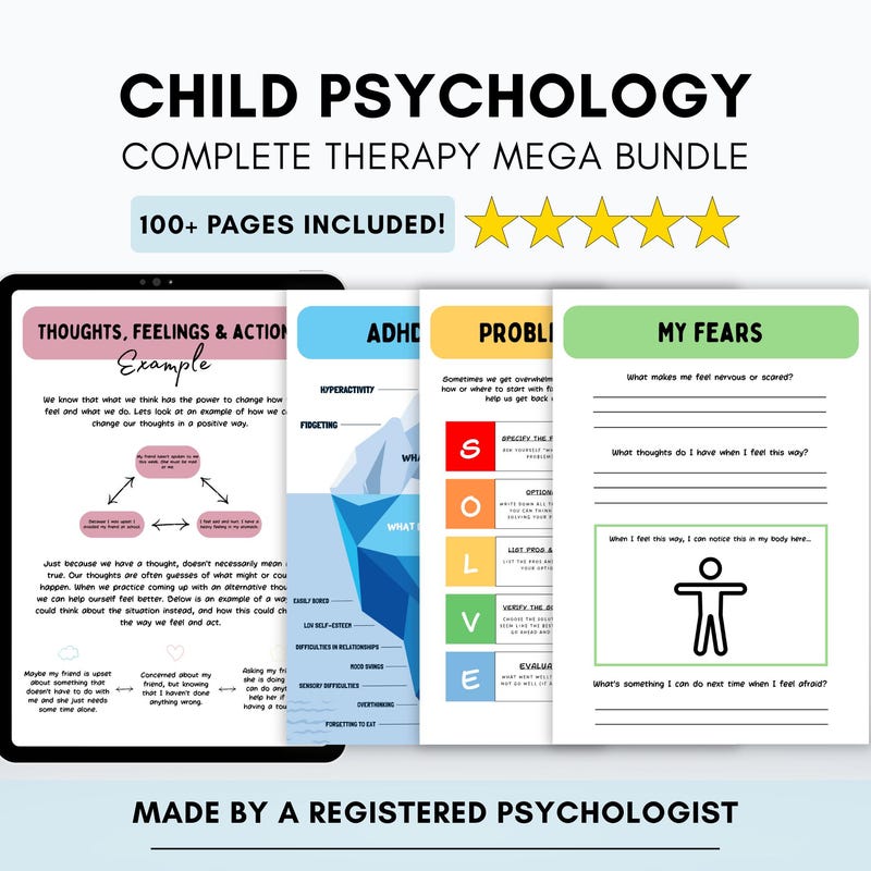 Therapy Binder - Etsy