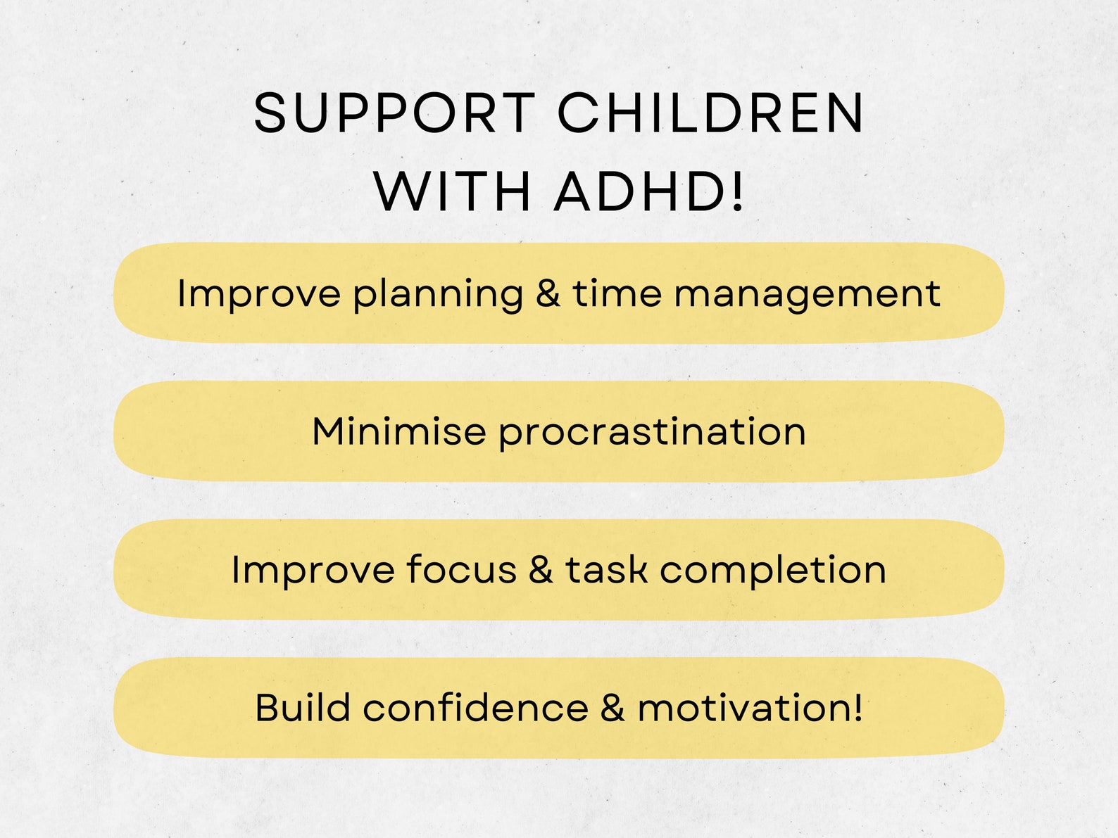 Kids ADHD Toolbox Bundle | ADHD for Kids Planner Worksheets | Children ...