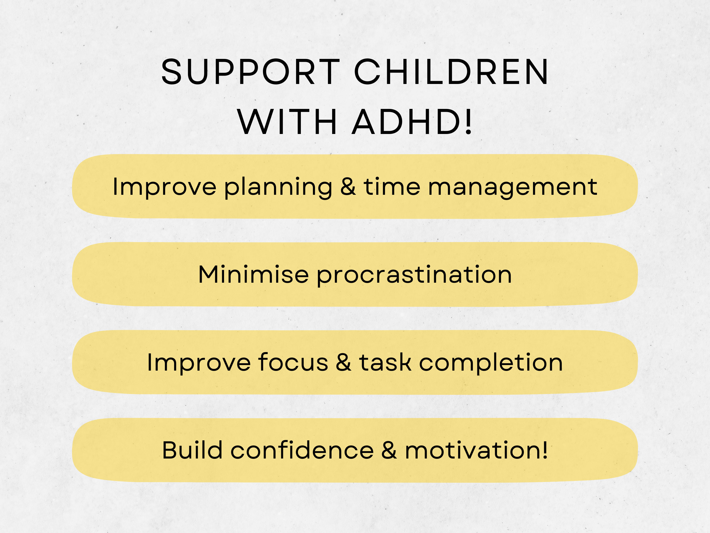 Kids ADHD Toolbox Bundle | ADHD for Kids Planner Worksheets | Children ...