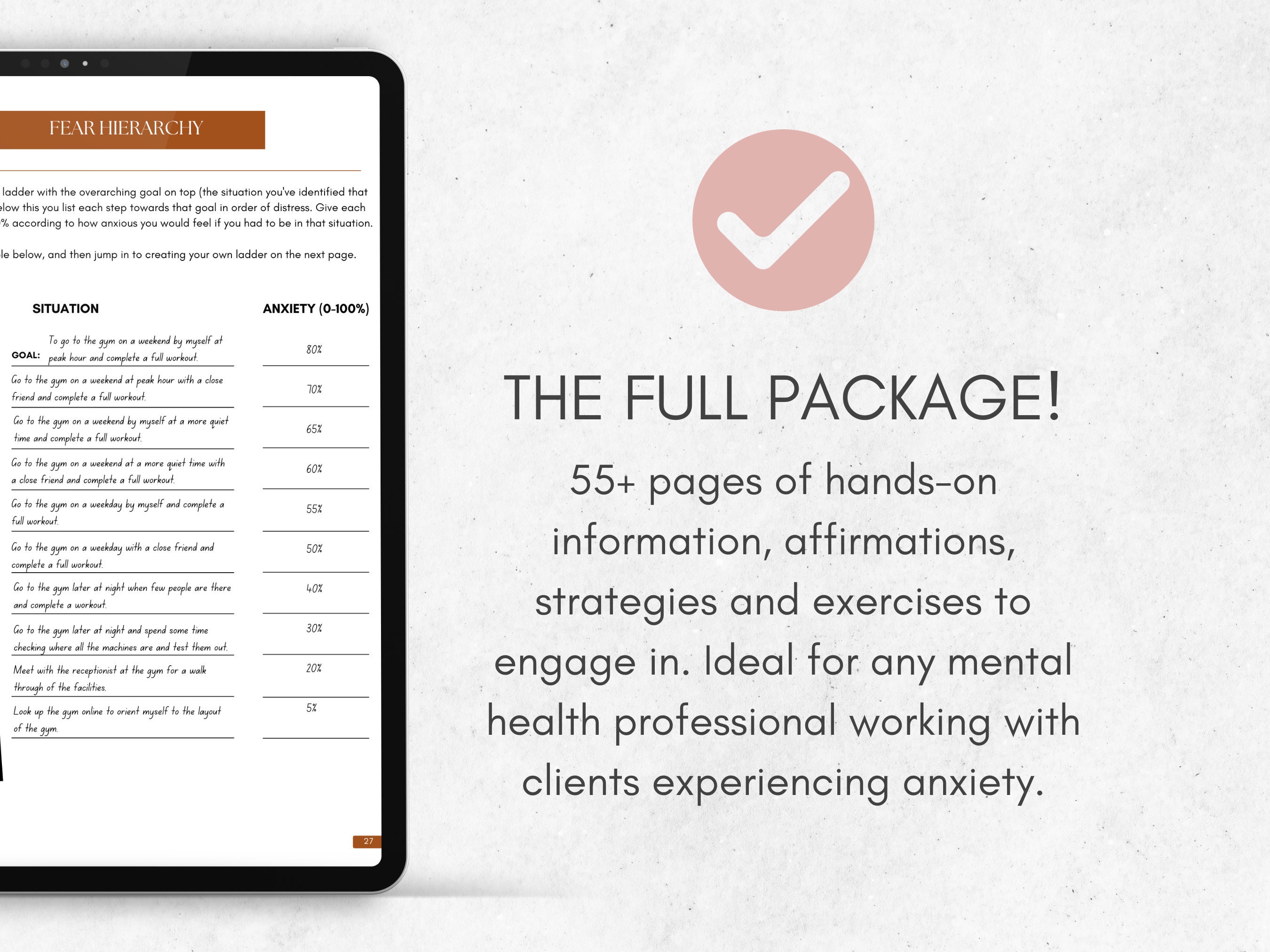 CBT Worksheets for Anxiety Bundle, Uncovering Unhelpful Thoughts ...