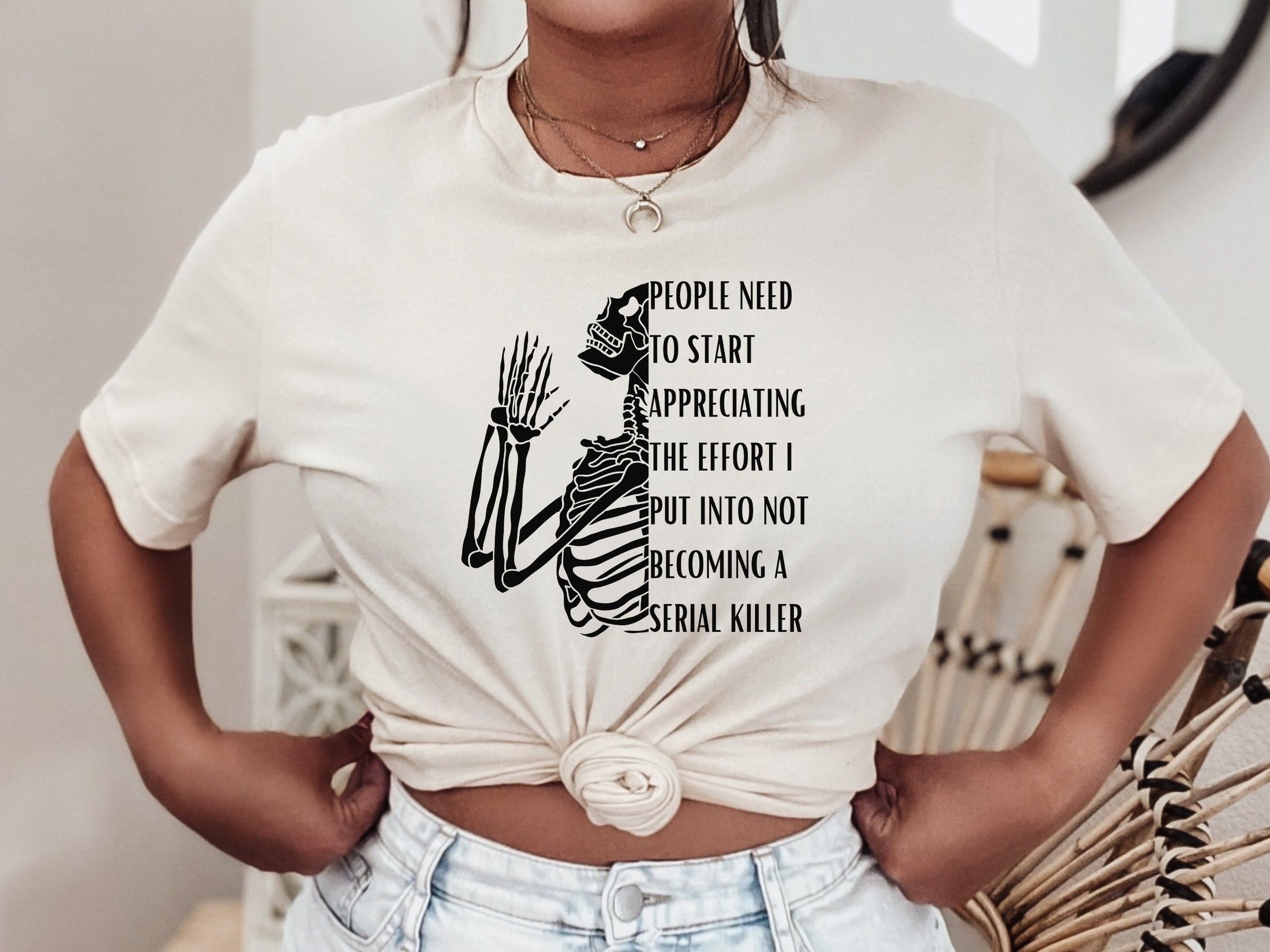 Becoming a Serial Killer T-shirt, Murder Mystery, True Crime Shirt ...