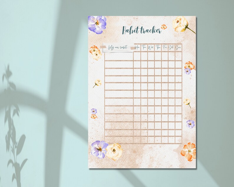 6 Printable Planners, Aesthetic Monthly, Weekly, Daily Planner 2023 ...