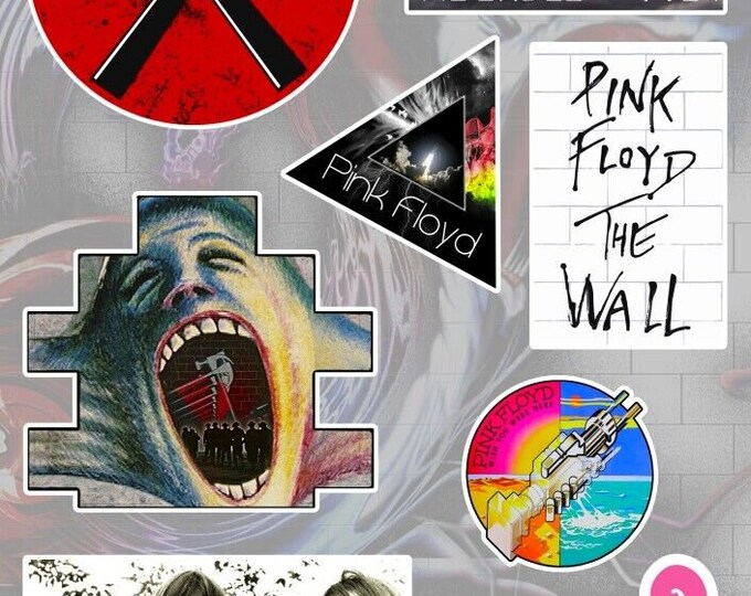 Pink Floyd Sticker Pack Progressive Art Rock Psychedelia - Etsy