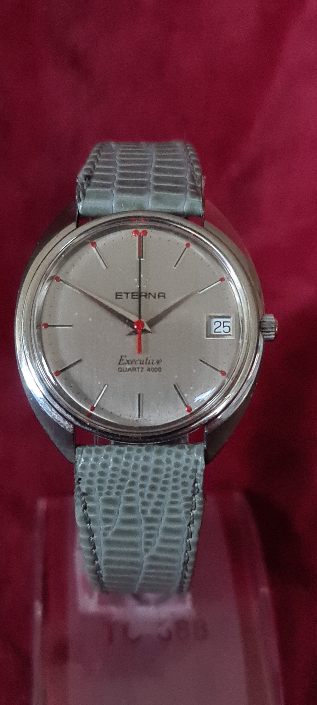 Vintage ETERNA EXECUTIVE 4000 Men's Swiss Quartz Watch - Etsy