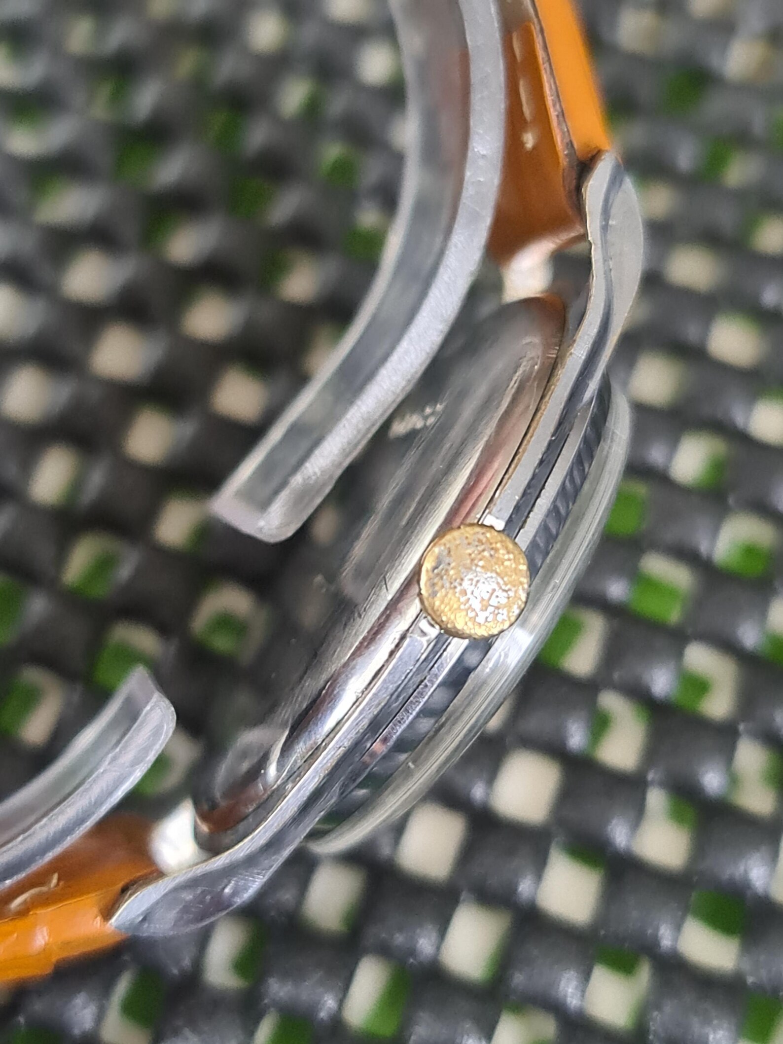 Rare Mens Vintage INVICTA 17 J ETA 1164 Triple Date Pointer Mechanical ...