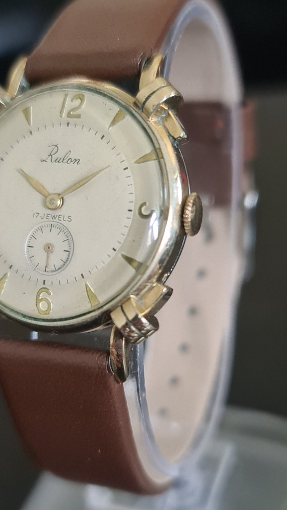 Extremely Rare 1940s Vintage RULON 17 J Pie Pan Dial … - Gem