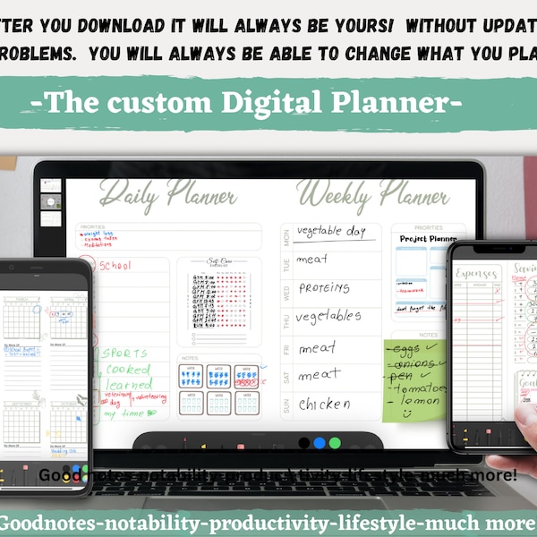 Pc Digital Planner - Etsy