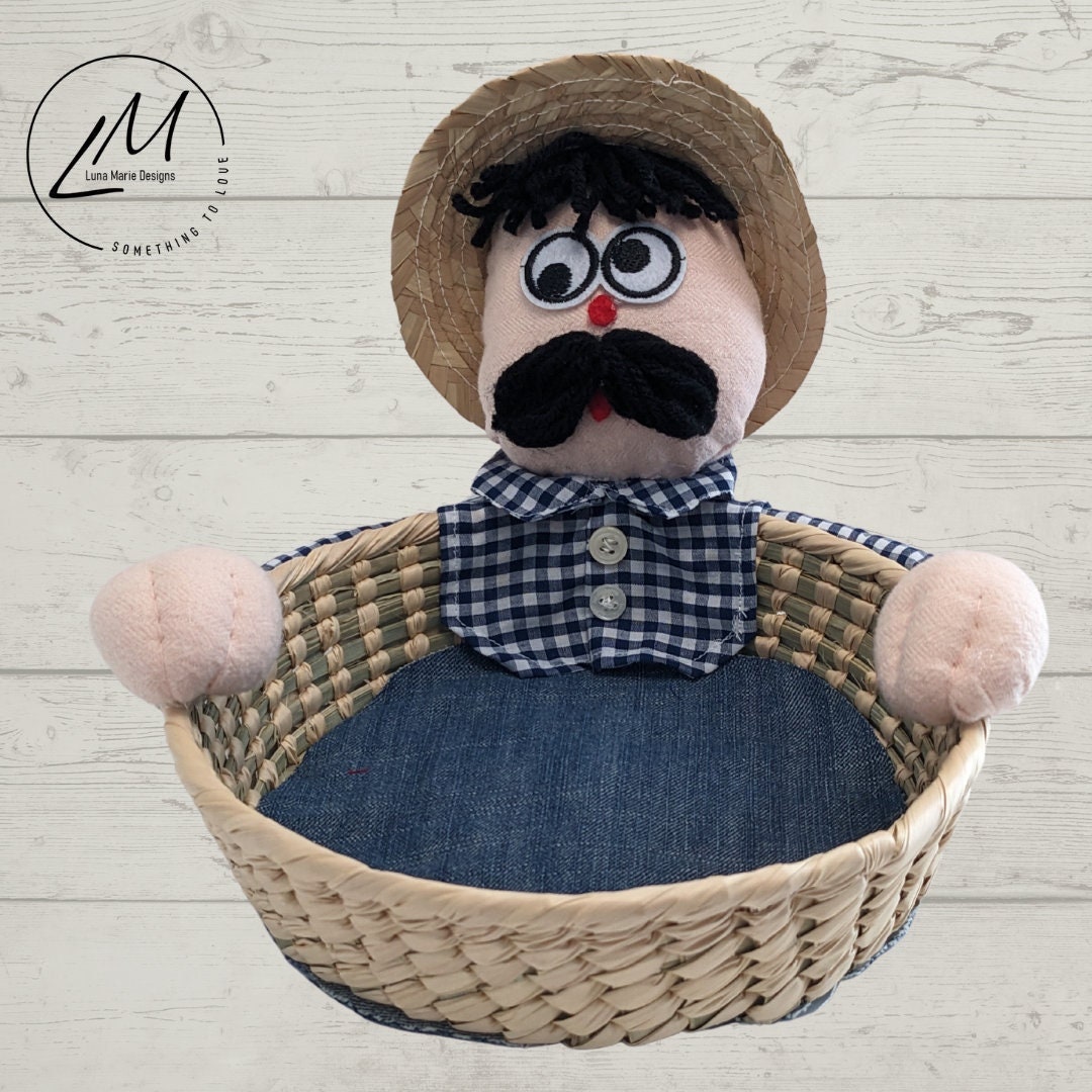 Handwoven Palm Basket/decorative Baskets/mexican Baskets/canasta De ...