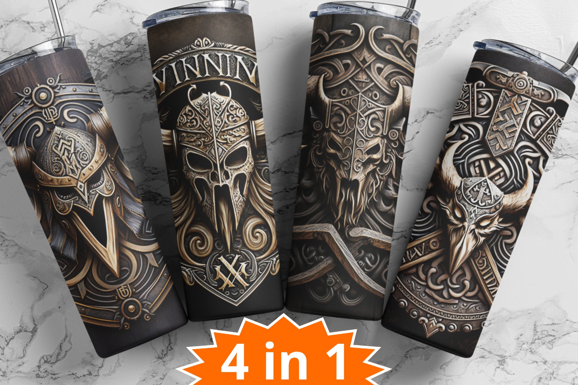 Vikings 20oz Skinny Tumbler, Viking Sublimation Design, Straight Viking ...