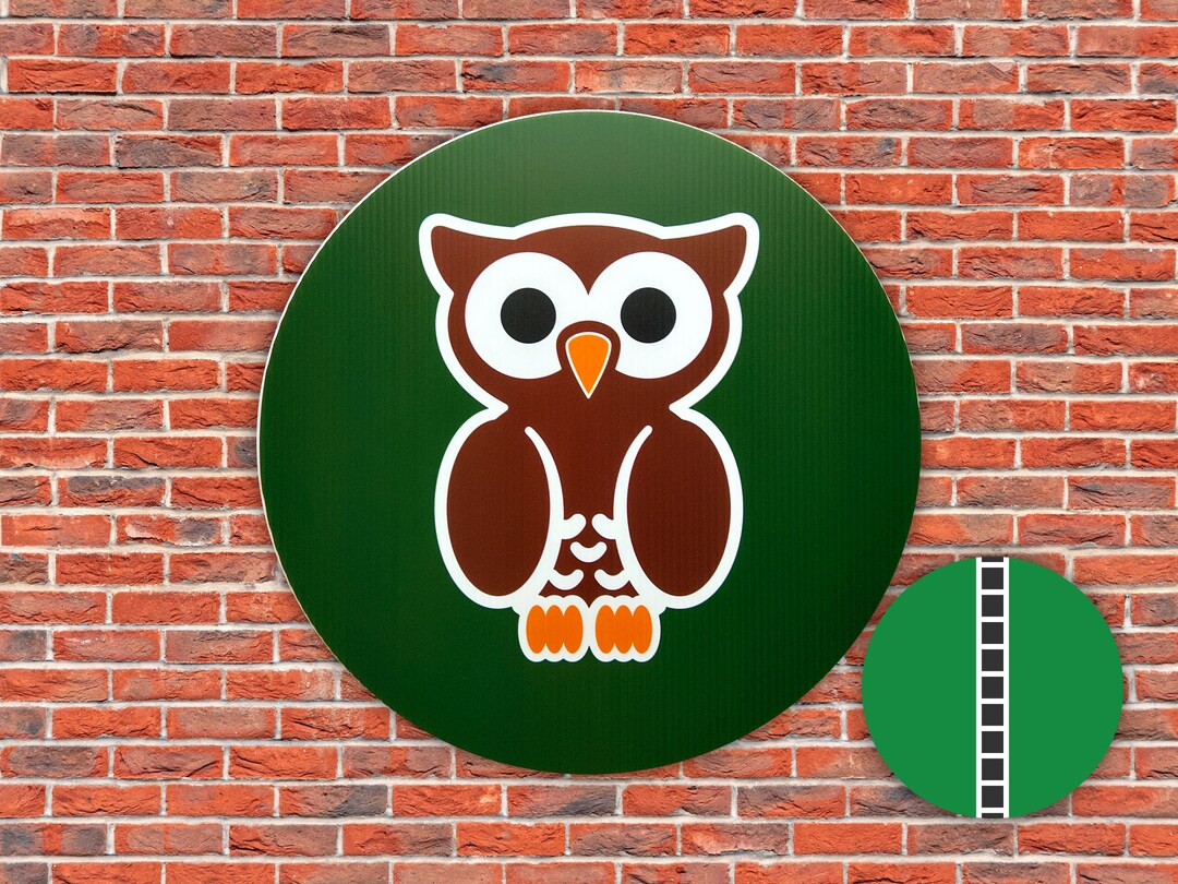 Circle Cheerleading Sign (4mm Corrugated) - Etsy