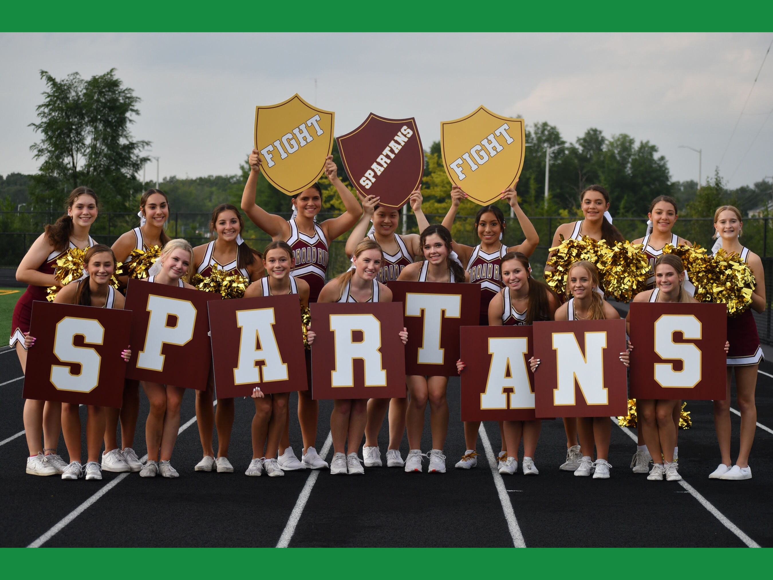 Square Cheerleading Sign (10mm Corrugated) - Etsy