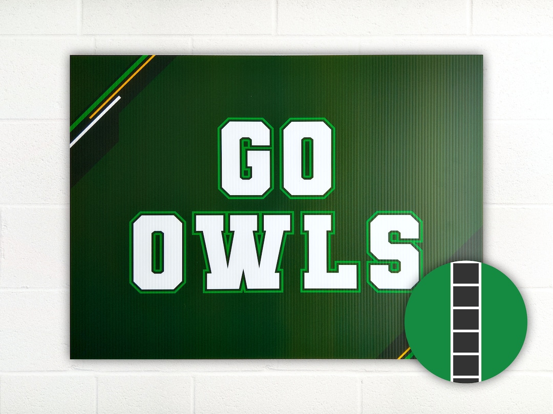 Rectangle Cheerleading Sign (10mm Corrugated) - Etsy