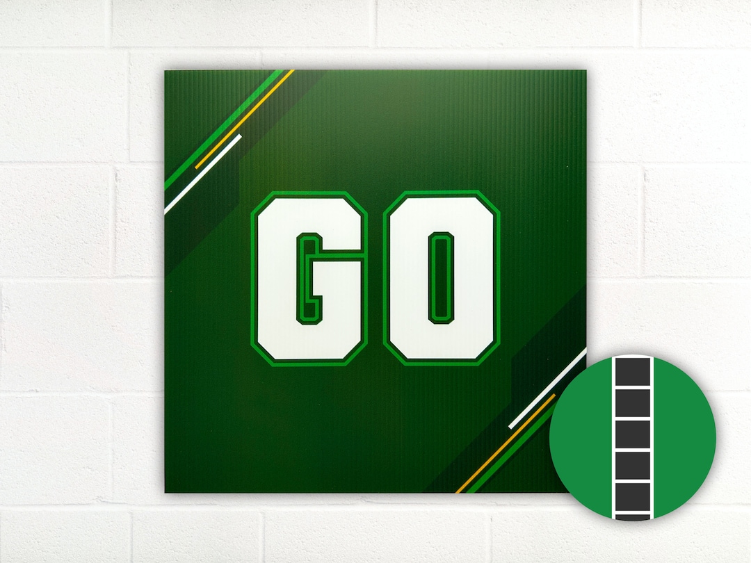 Square Cheerleading Sign (10mm Corrugated) - Etsy