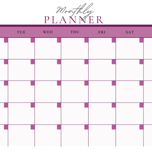Weekly Planner Time Block Landscape Layout Printable Habit Tracker ...