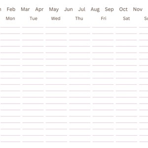 Weekly Planner Time Block Landscape Layout Printable | Habit Tracker ...