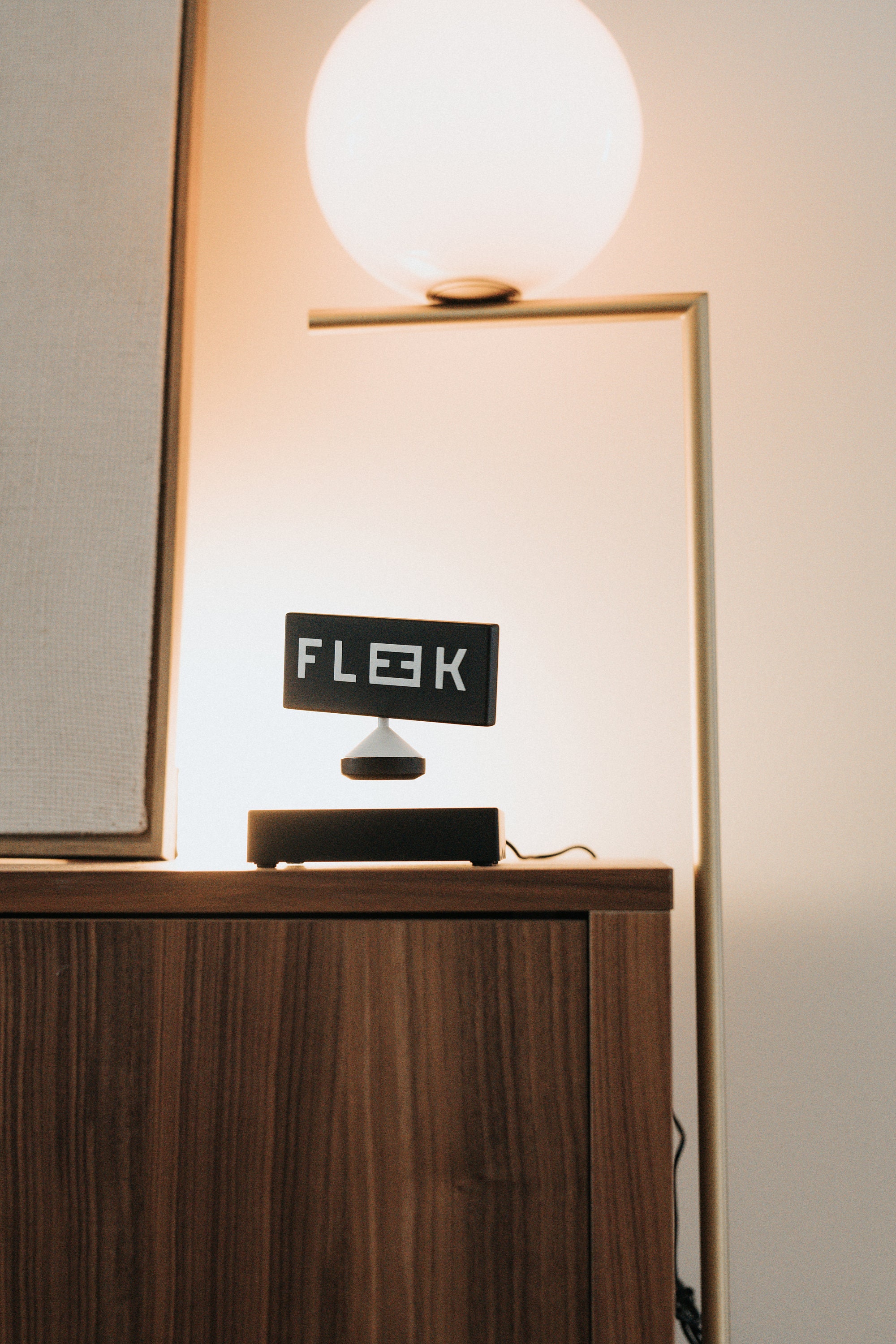 Custom Levitating Business Logo | 3D Printed Floating Sign for Trade ...