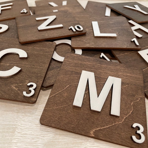 Scrabble Tile Art - Etsy